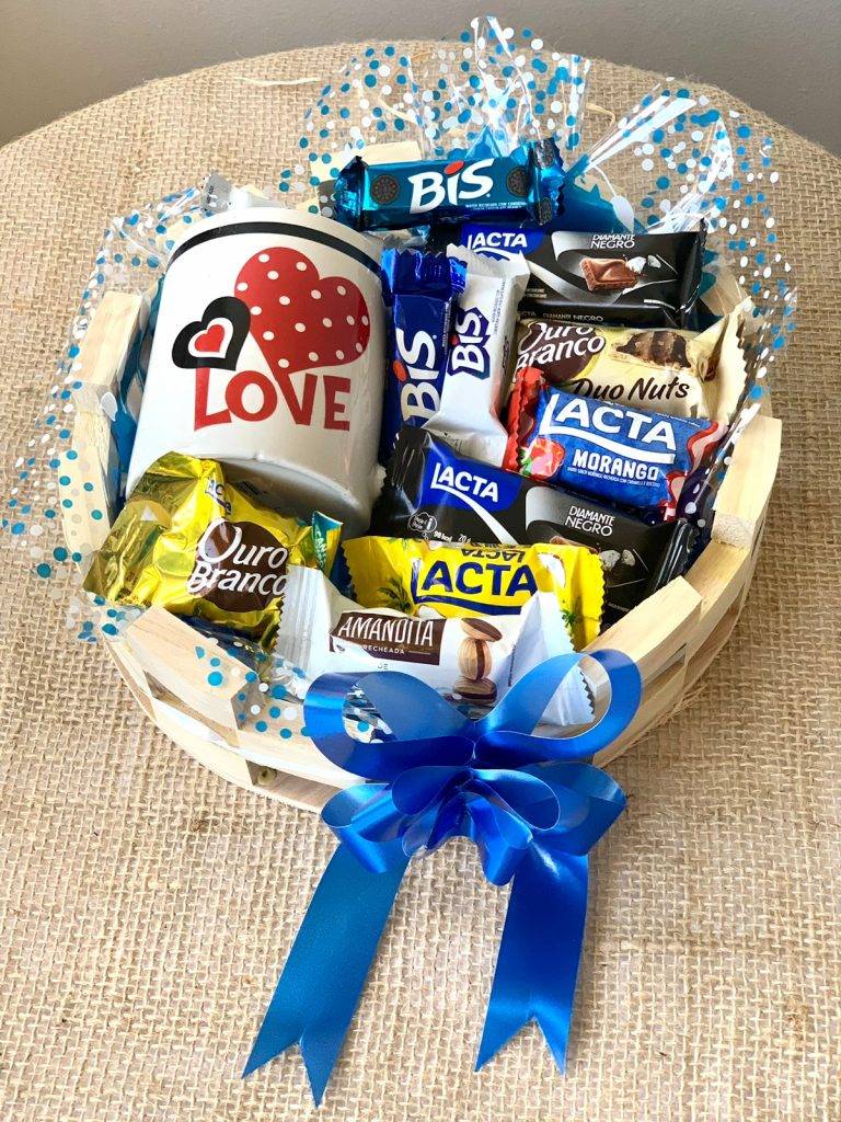 Cesta Coração de Chocolates - em Fortaleza - MonyCestas